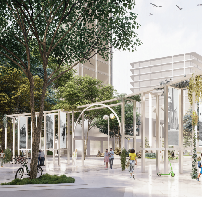 Hipodroomi Merimetsa promenaad - K-projekt